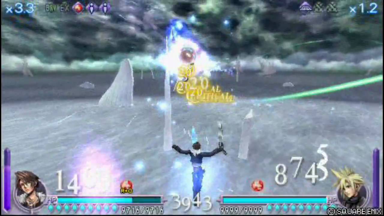 -Dissidia- Squall Combo list [ENG] - YouTube