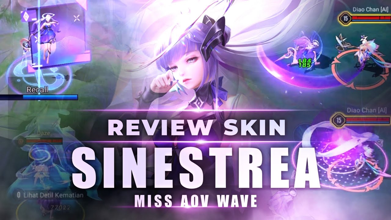 NGOẠI HÌNH HIỆU ỨNG SKIN SINESTREA WAVE | #aov - YouTube