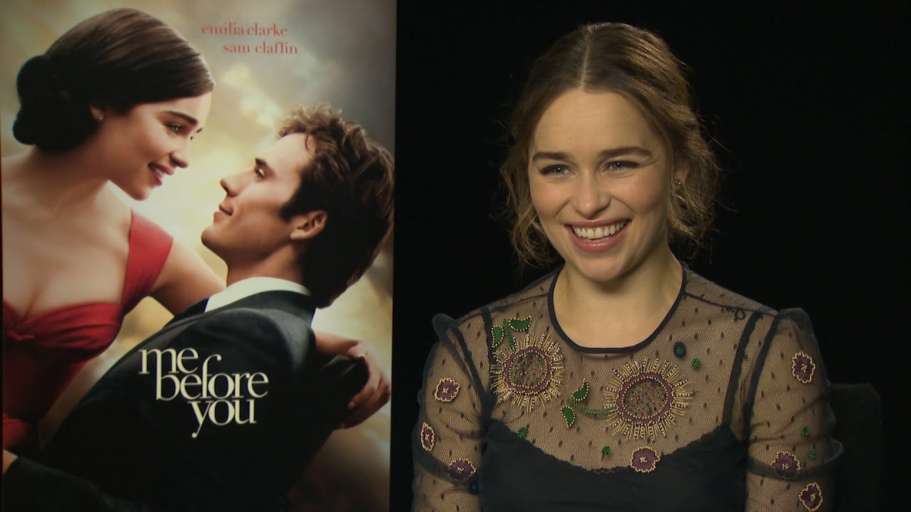 Emilia Clarke on Me Before You, Sam Claflin & Liam Cunningham - YouTube
