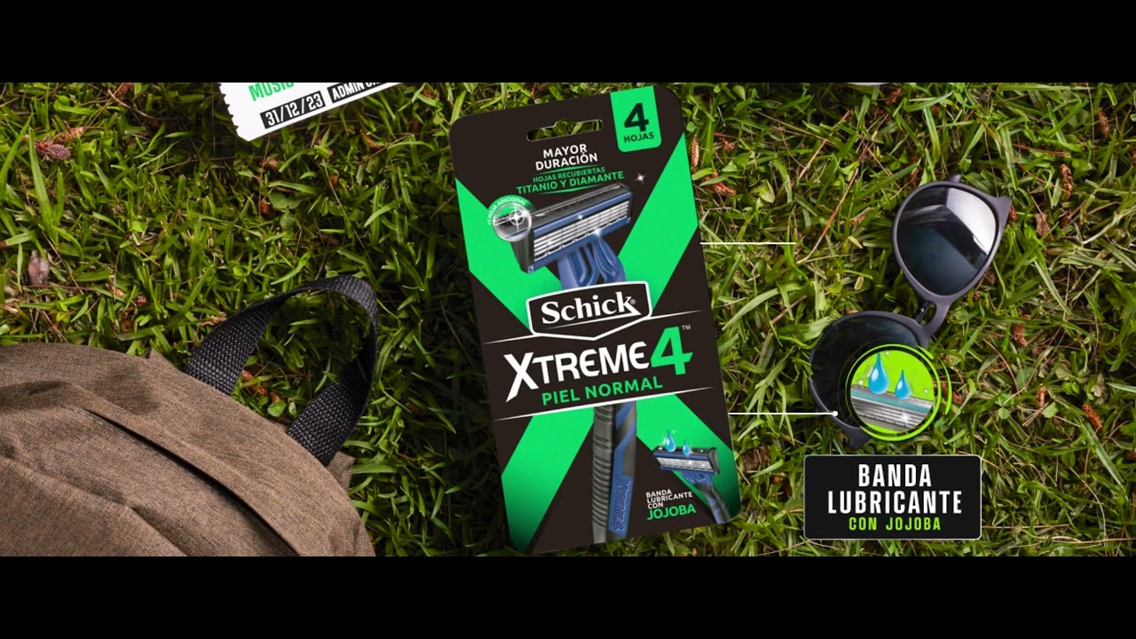 Schick Xtreme4 Piel Normal Youtube