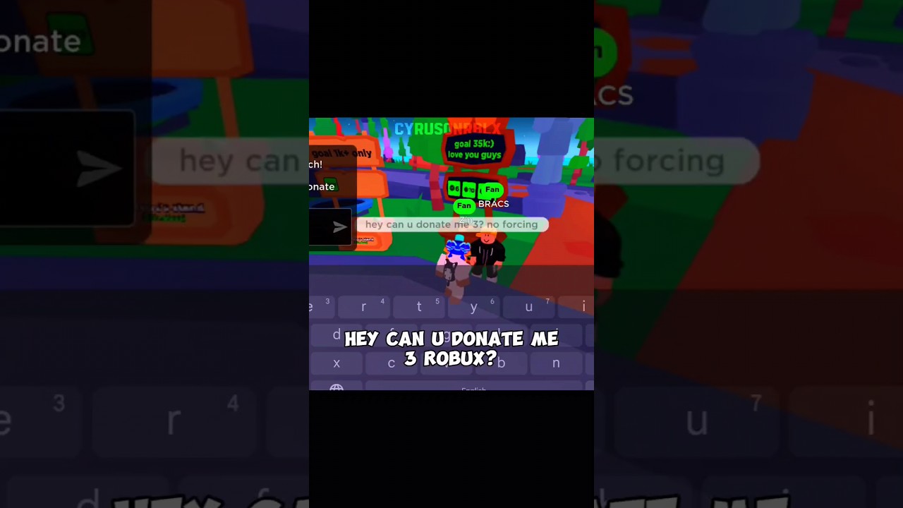 DONATE 3 ROBUX, GET 15 ROBUX IN RETURN 😶💸 #roblox #plsdonate - YouTube