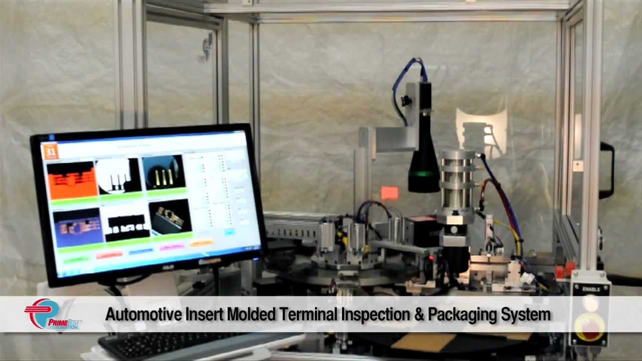 Automated Vision Inspection of Automotive Electrical Connector - YouTube