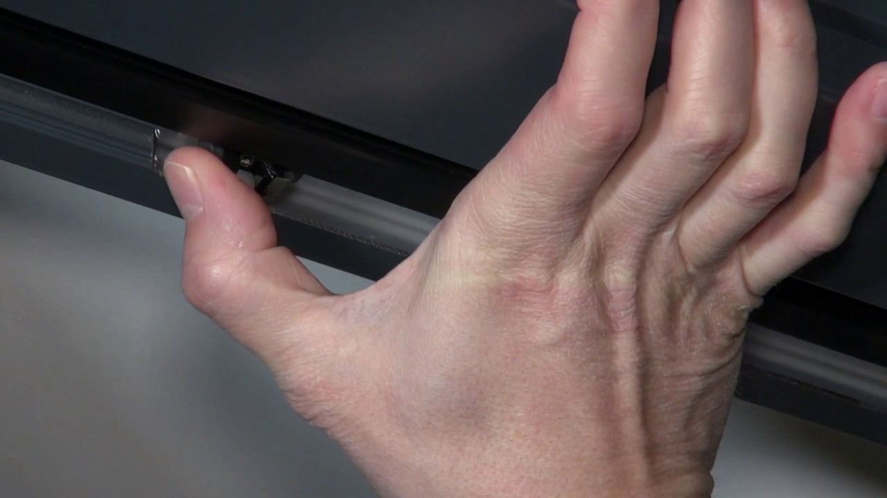 Safety brake operation on a WarmCore Inline Patio Door - YouTube
