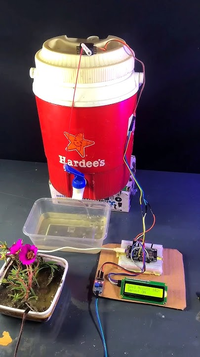 Arduino plant watering system #shorts - YouTube