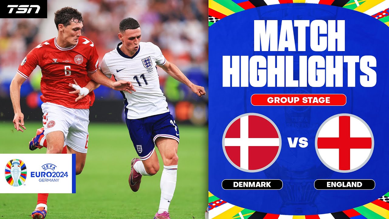 Denmark vs. England Full Highlights | EURO2024 - YouTube