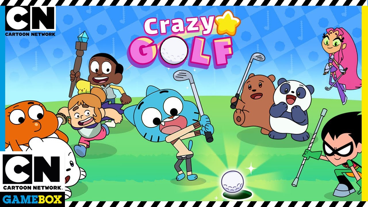 Cartoon Network Crazy Golf GamePlay | Watch the Full Game from end to ...