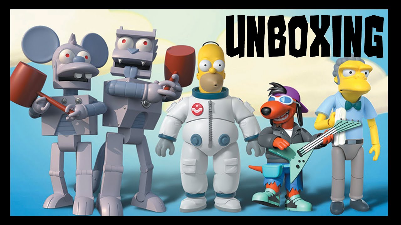 Unboxing The Simpsons Super 7 - YouTube