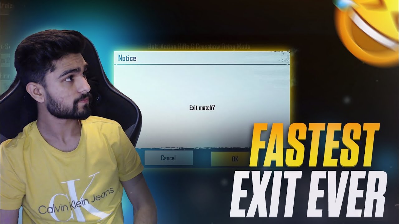 Fastest Exit Ever 😂 @LoLzZzGaming - YouTube