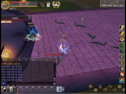 Hướng Dẫn Vừa Đánh Vừa Buff - Char Đại Phu Sever PKpro - YouTube