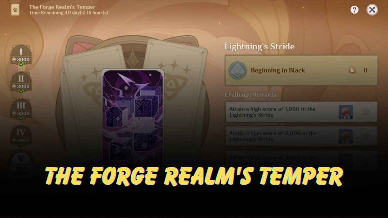 The Forge Realm's Temper - Genshin FULL Walkthrough - YouTube