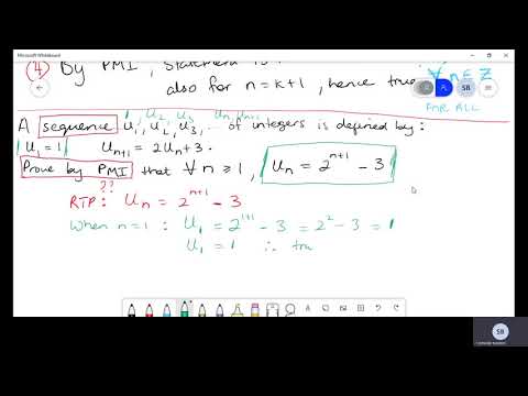 PRINCIPLE OF MATHEMATICAL INDUCTION | PMI | PURE MATH | CAPE UNIT 2 ...