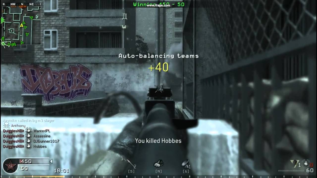 COD4 PC Fun with Nades - YouTube