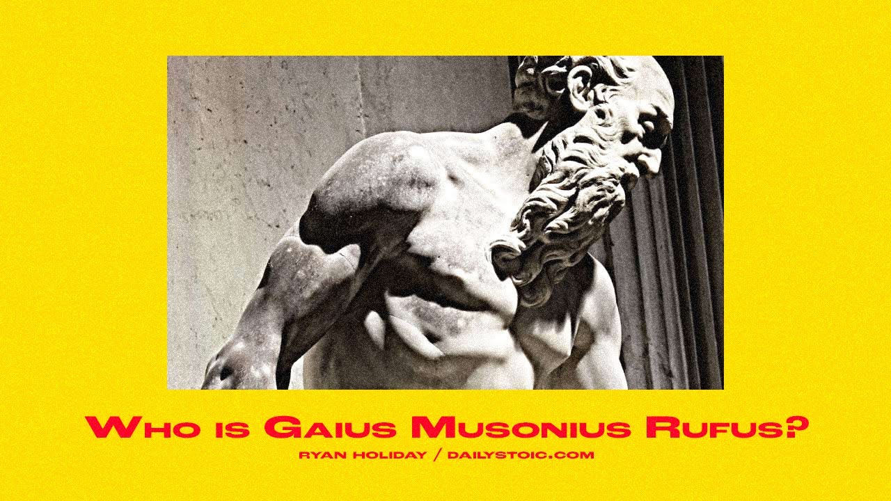 Gaius Mufonius Rufus The Stoic Philosopher | SDWT Podcast - YouTube