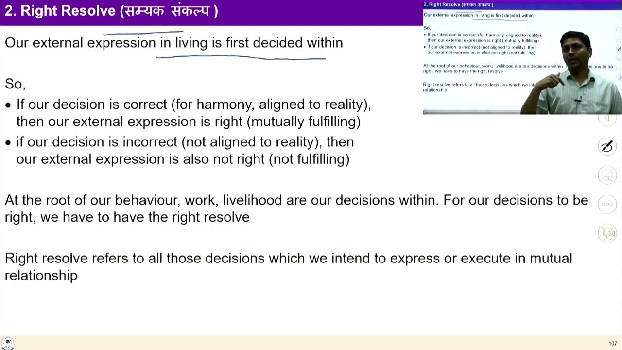 Lecture-8 (Module-2): The Ashtang Marg - YouTube