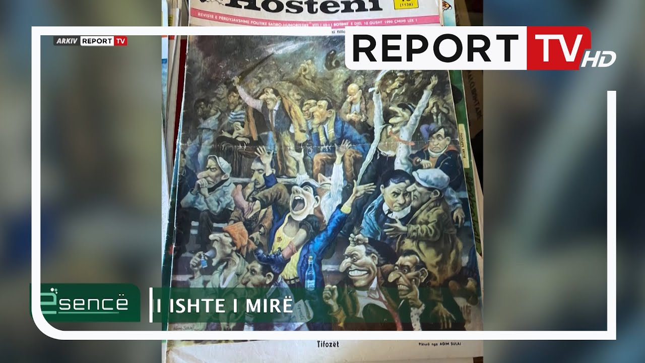 Hosteni/ Një revistë kritike që kritikonte drejtorët, piktori: S'mund ...