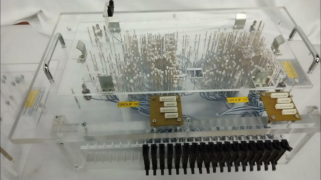 JIG ICT ( in circuit tester ) - YouTube