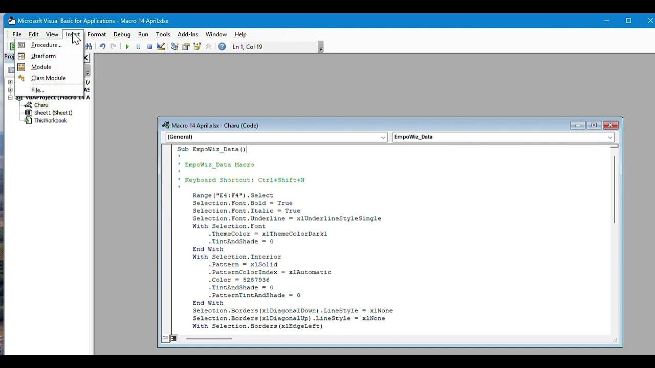 Part- 170 :Level Up Your Spreadsheets! Introduction to VBA and Macros ...