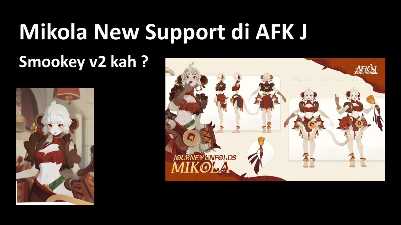 AFK Journey | Support Baru Mikola Review - YouTube