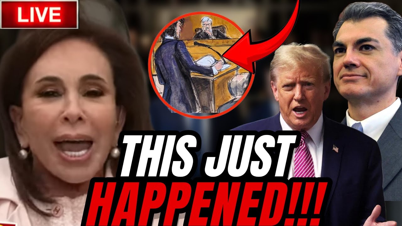 Judge Jeanine SCREAMS & GOES OFF On Judge Merchan After Doing This To ...