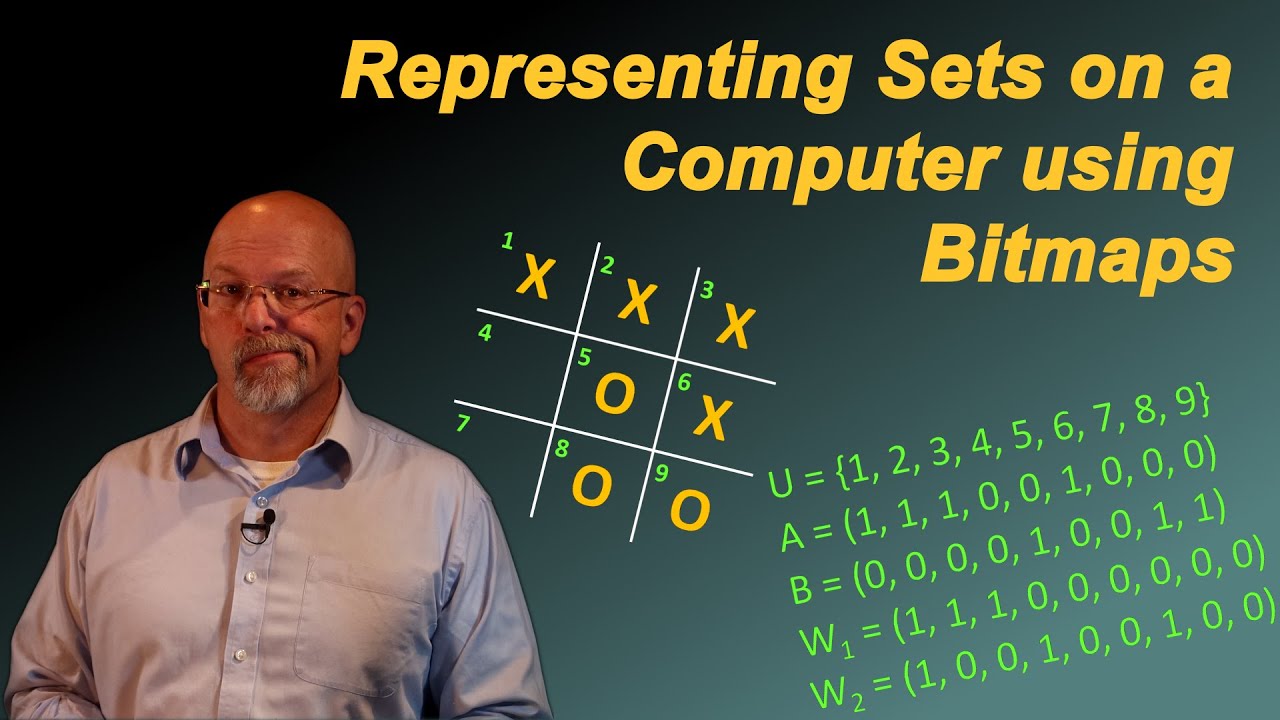 Representing Sets On A Computer Using Bitmaps Aka Arrays Strings Or Vectors Youtube 4788