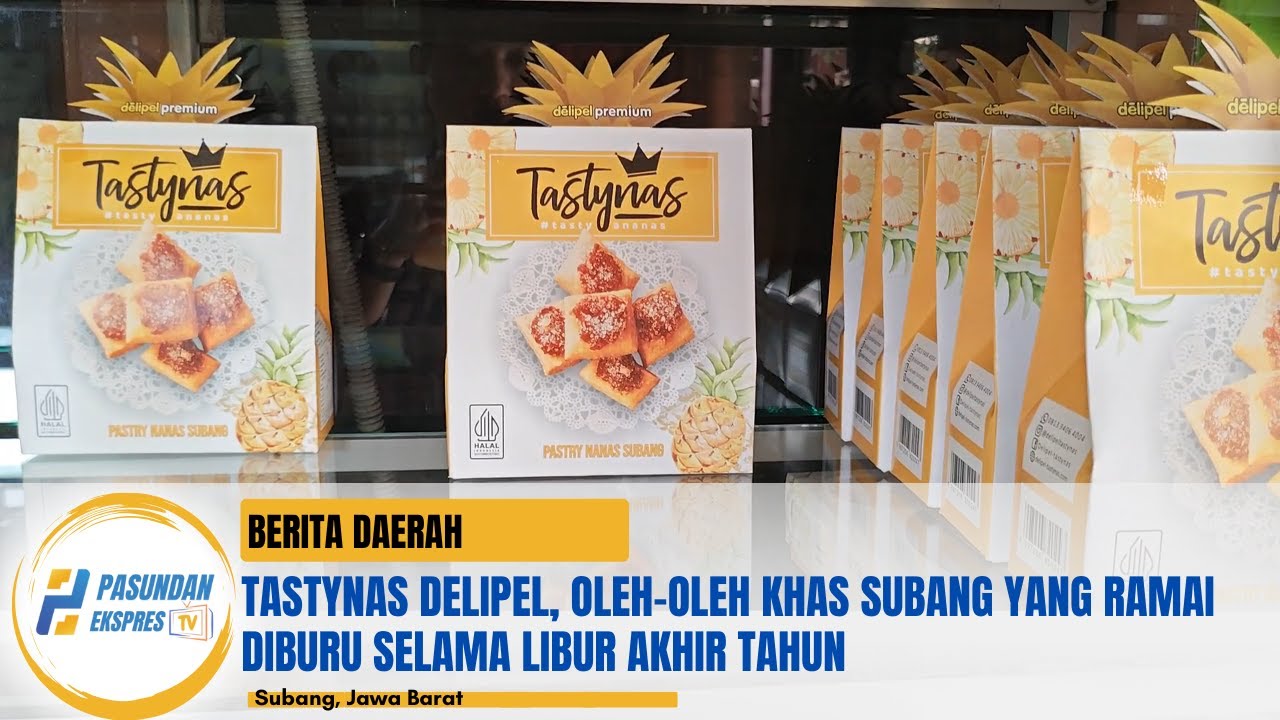 Tastynas Delipel, Oleh-Oleh Khas Subang yang Ramai Diburu Selama Libur ...