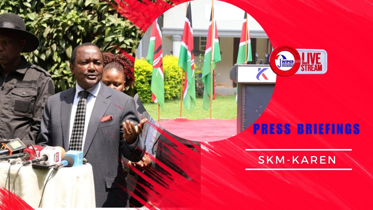 Live: Azimio One Kenya Press Briefings - YouTube