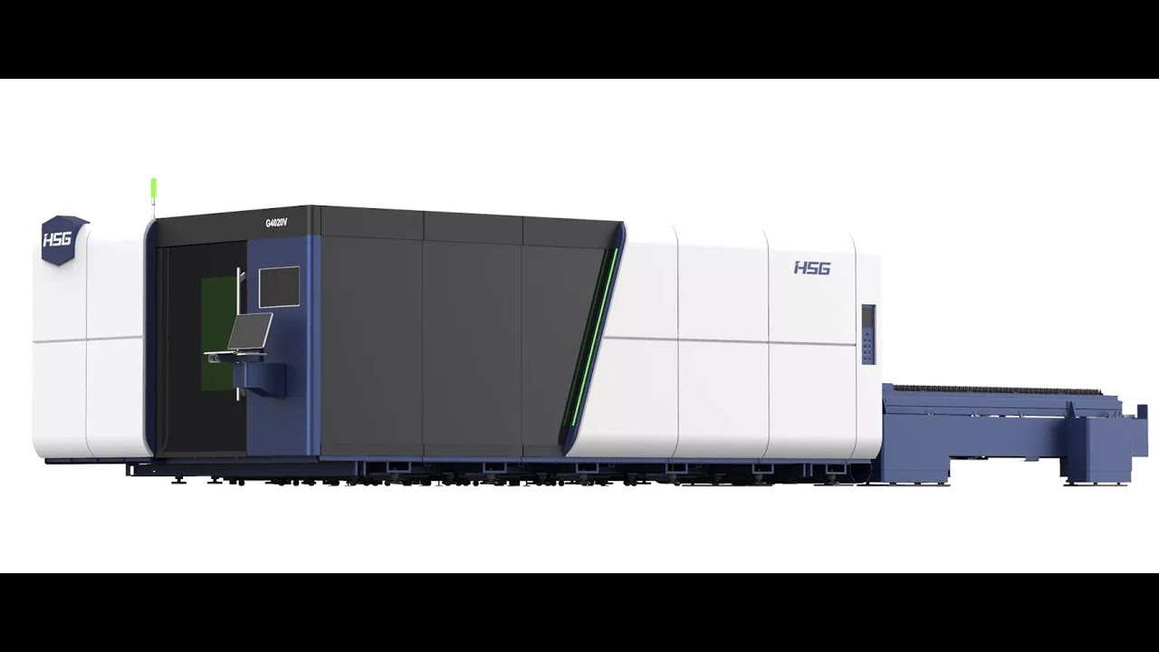Wycinarka laserowa HSG G4020V Pilot 60KW 6G All Linear Motor Laser ...