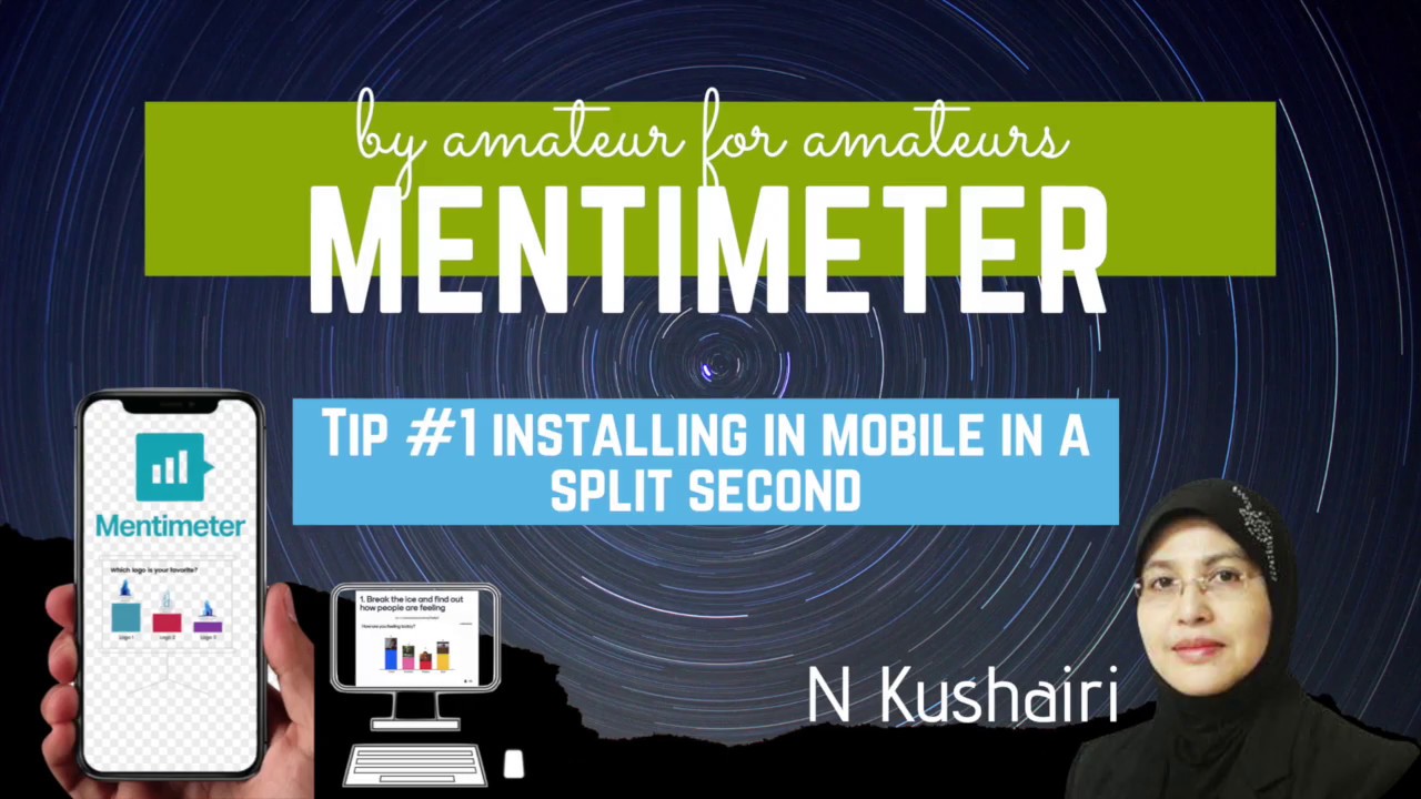 How to install Mentimeter in mobile in a split second - YouTube