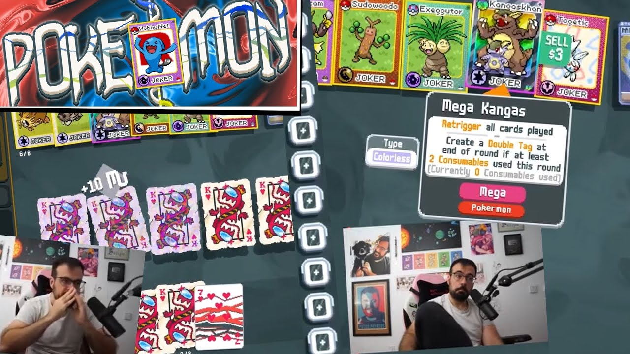Balatro | Mega Kangaskan es una locura | Pokermon (Balatro Pokémon mod ...