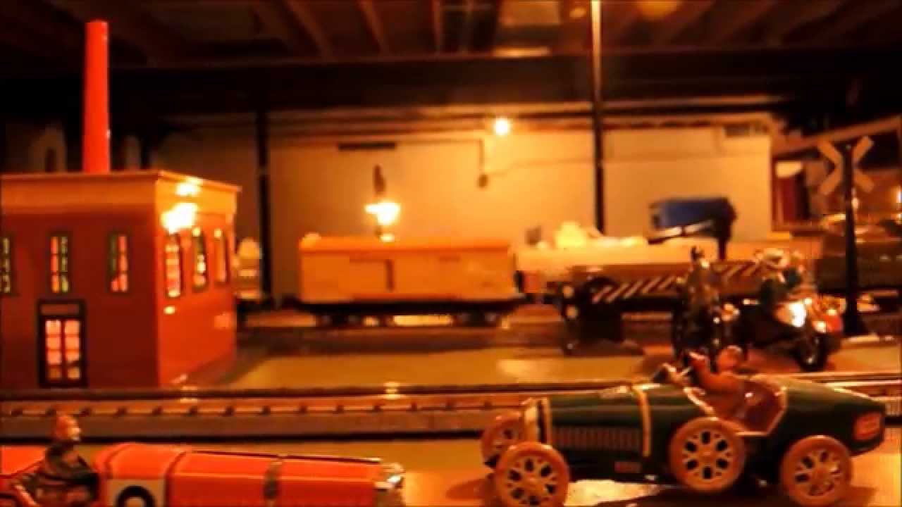 Lionel MTH Tinplate Layout - YouTube