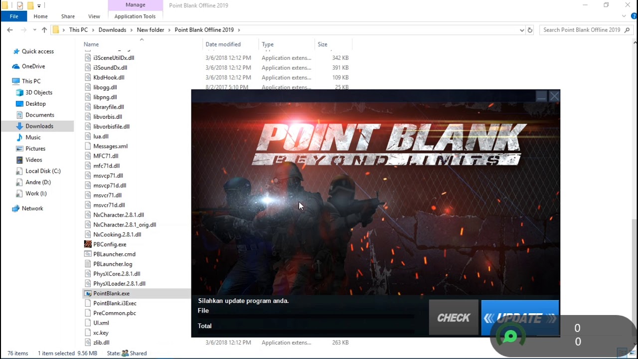 Cara INSTALL PB/POINTBLANK OFFLINE 2019 - YouTube