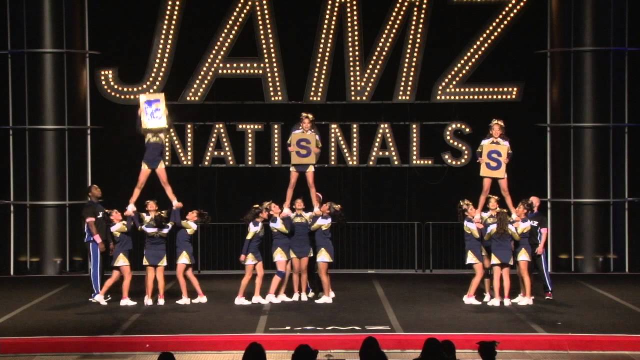 JAMZ 2013 Youth Nationals 1370 Stallion Jr Midget Cheer - YouTube