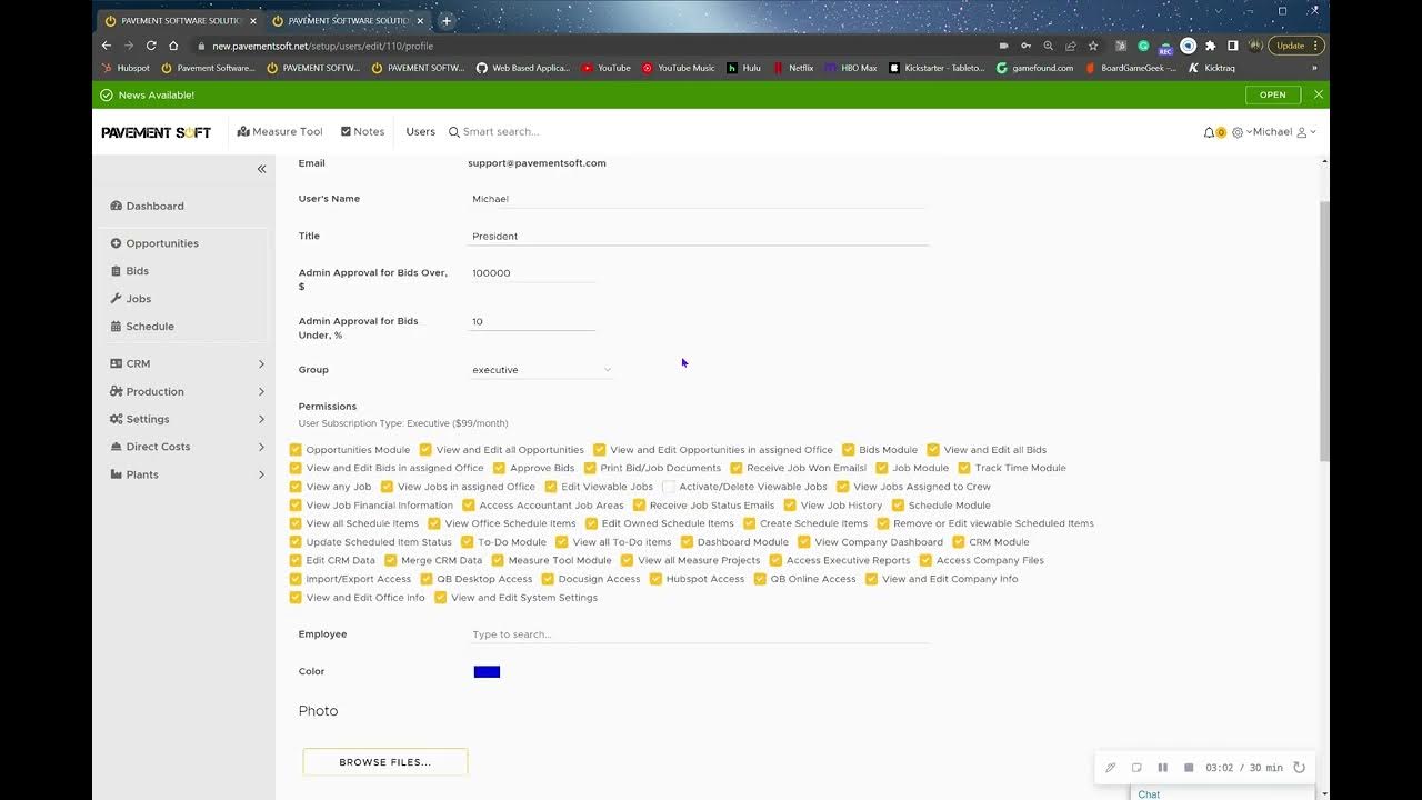 How to set up your user profile. - YouTube