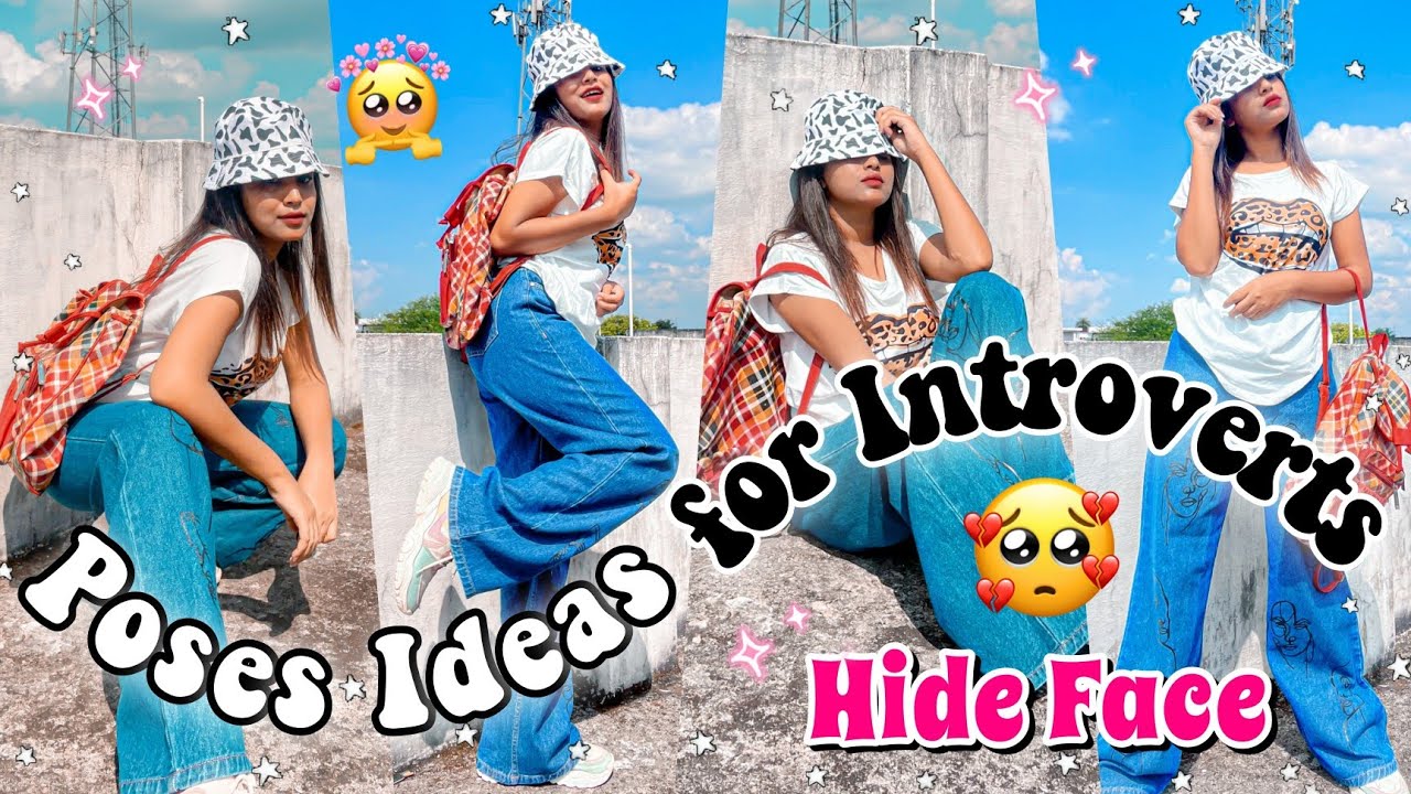 Poses Ideas if you're Non- Photogenic | Hide Face Poses with College ...