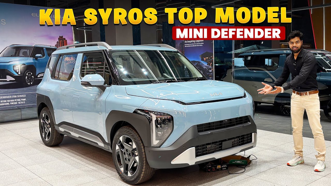 2025 Kia Syros HTX Plus (O) AT – The Mini Defender is Here! - YouTube