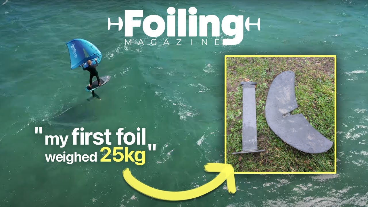 Richard Boughton - SUP Foiling before Wing Foiling was even a thing ...