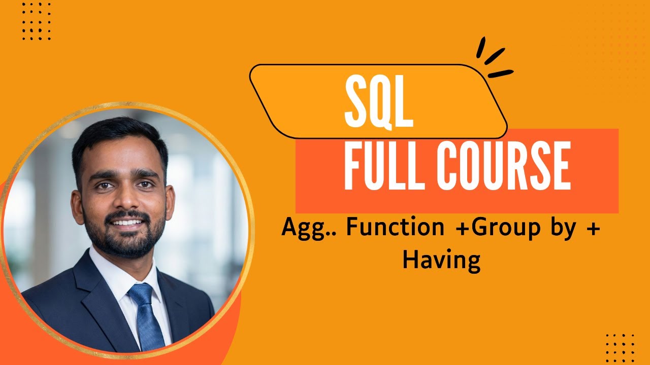 SQL Server Aggregate Functions with GROUP BY & HAVING SQL Server ...