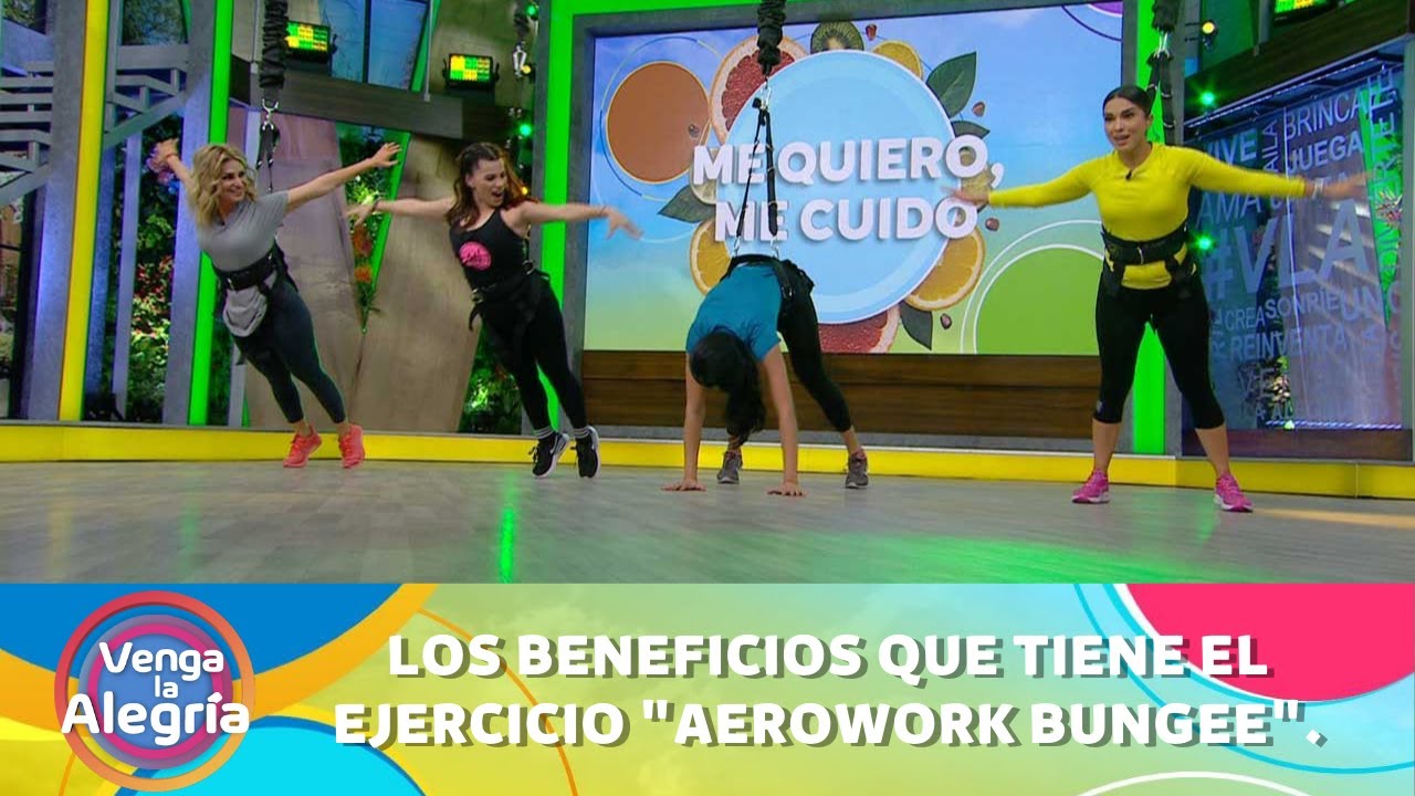 Ejercítate con la técnica aerowork bungee. | Programa 06 marzo 2022 ...