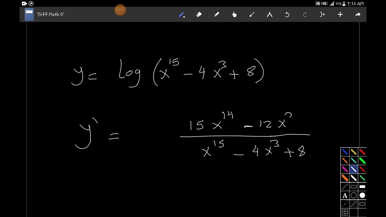 ii. Differentiation: Exponential, Logarithmic and Trigonometric functions - YouTube