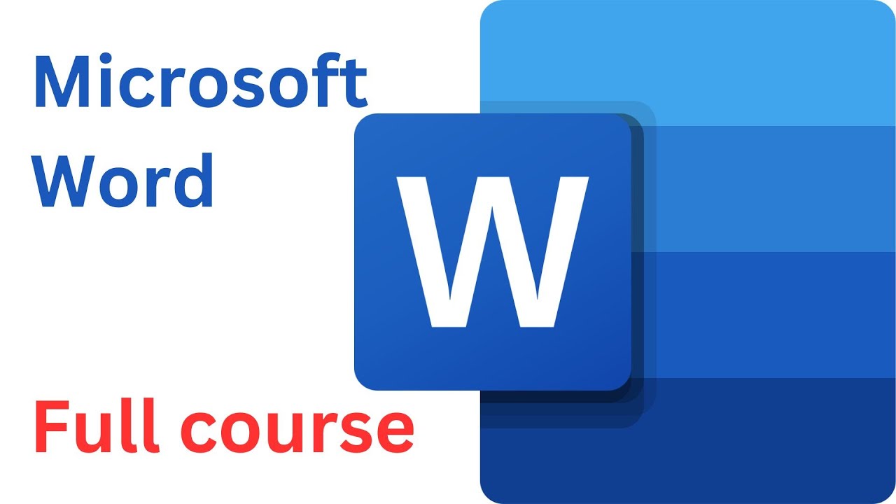 ຮຽນ word ຈົບໃນຄລິບດຽວ | microsoft words full course - YouTube
