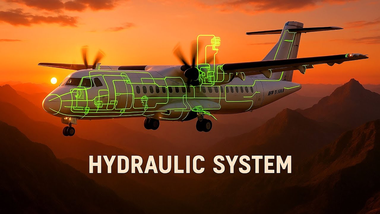 The Hydraulic System Explained! ATR-72-500 Pilot Training CBT - ATA ...