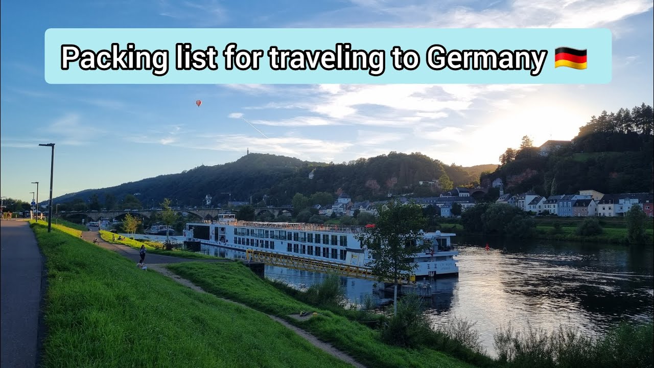 Pack with me for Germany 🇩🇪|| Packing tips for students to travel to ...