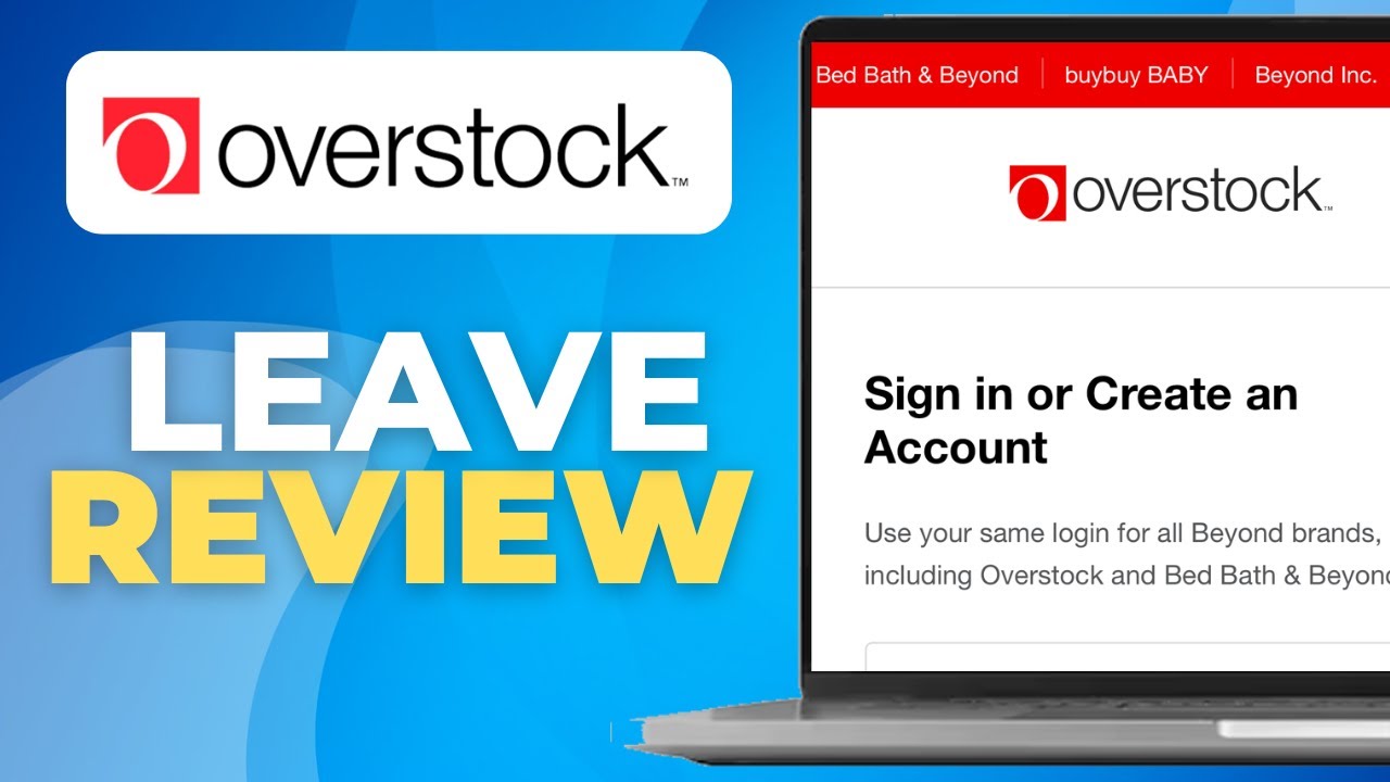 How To Leave A Review On Overstock | Best Method - YouTube