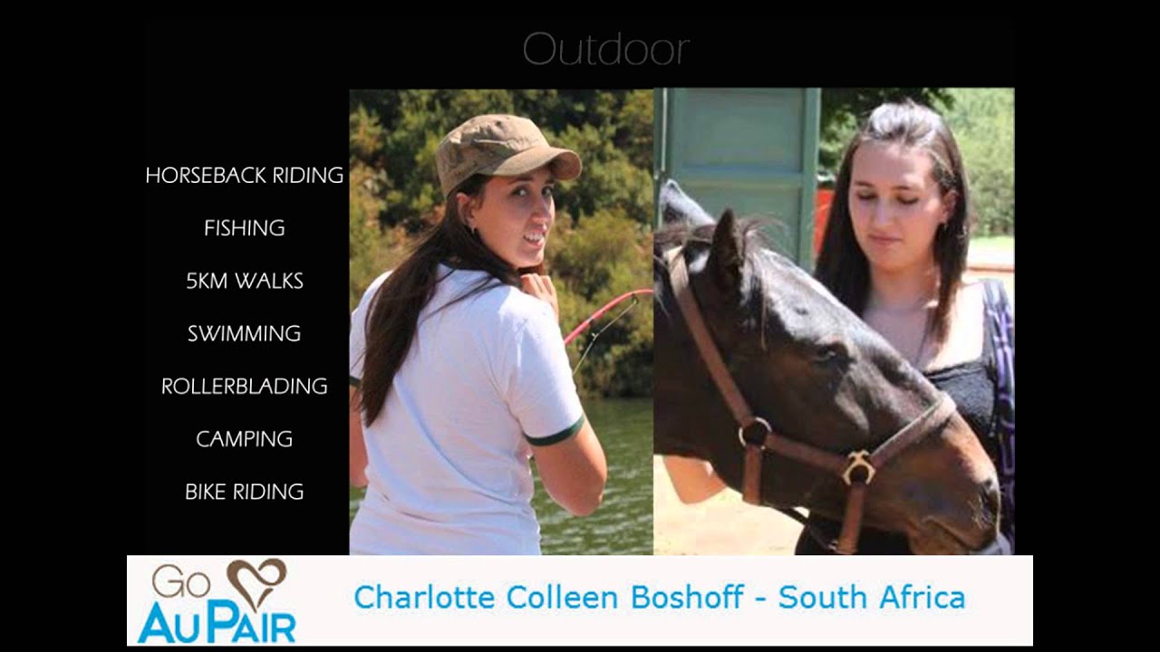 Charlotte Colleen Boshoff South Africa - YouTube