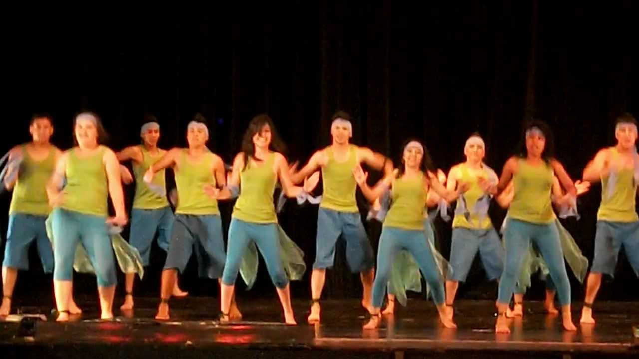 Festival Colegial De Baile 2012 AGZ Soca - YouTube