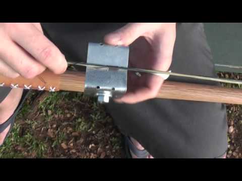 Simple Method to Serve a Bow String - YouTube