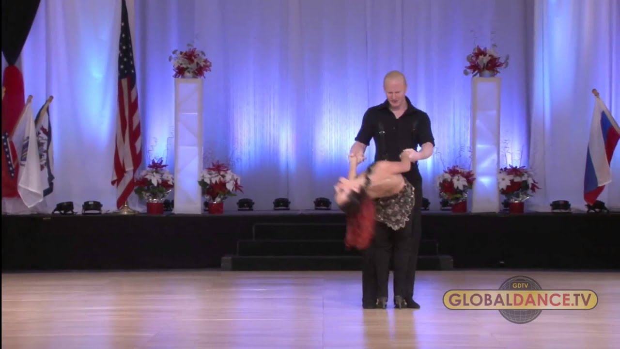 9th place Routine Showcase US Open 2014 Stephen White & Sonya White ...