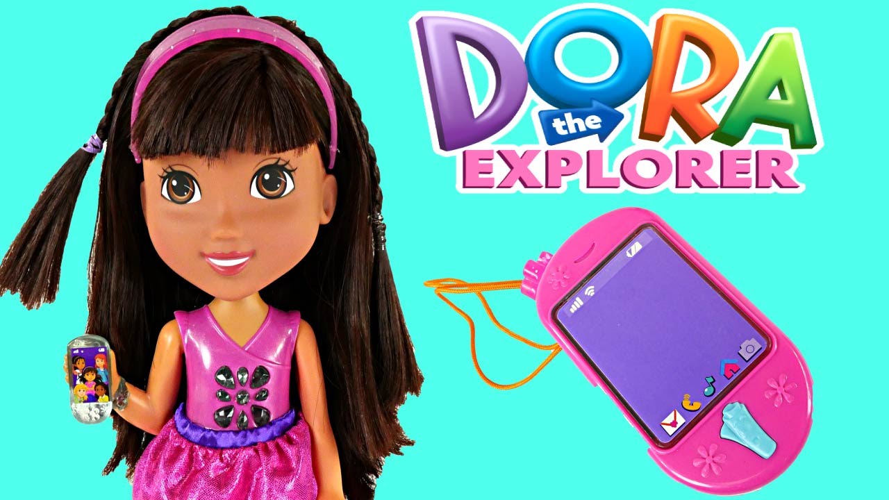Talking Dora & SmartPhone 2-in-1 Children's Interactive Doll ...