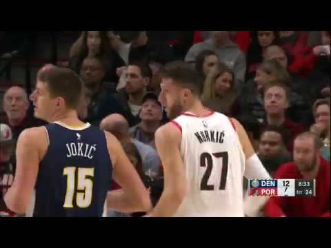 Nikola Jokic again DOMINATED by Jusuf Nurkic in Balkan Duel, Nuggets ...