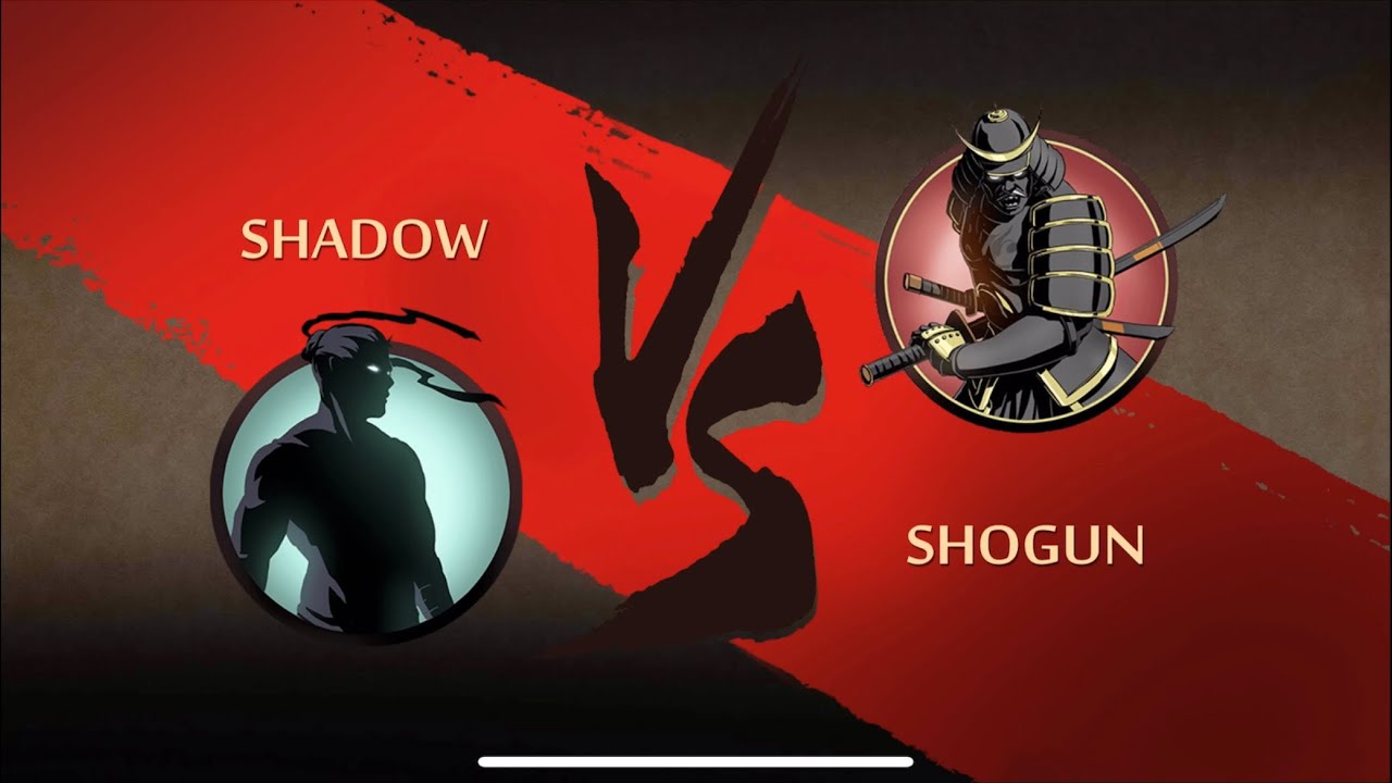 Shadow fight 2: Shadow vs Shogun + Gates of Shadows - YouTube